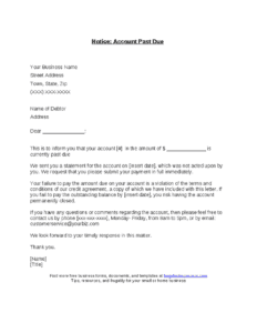 21+ Free Credit Reminder Template - Word Excel Formats