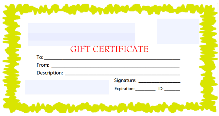 21+ Free Free Gift Certificate Templates - Word Excel Formats